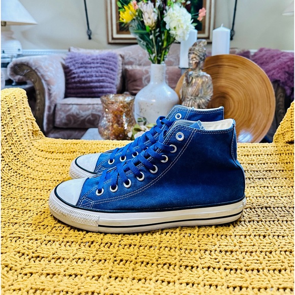 Converse | Shoes | Converse Chuck Taylor All Star Hi Tops Shoes Blue ...